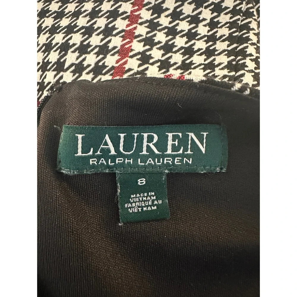 Lauren Ralph Lauren | Dresses | Lauren Ralph Lauren Black White Red ...